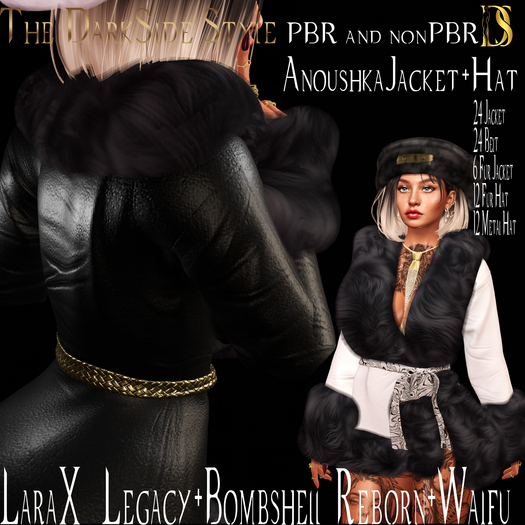 Second Life Marketplace - TDSS Anoushka LaraX Legacy Reborn Waifu ...